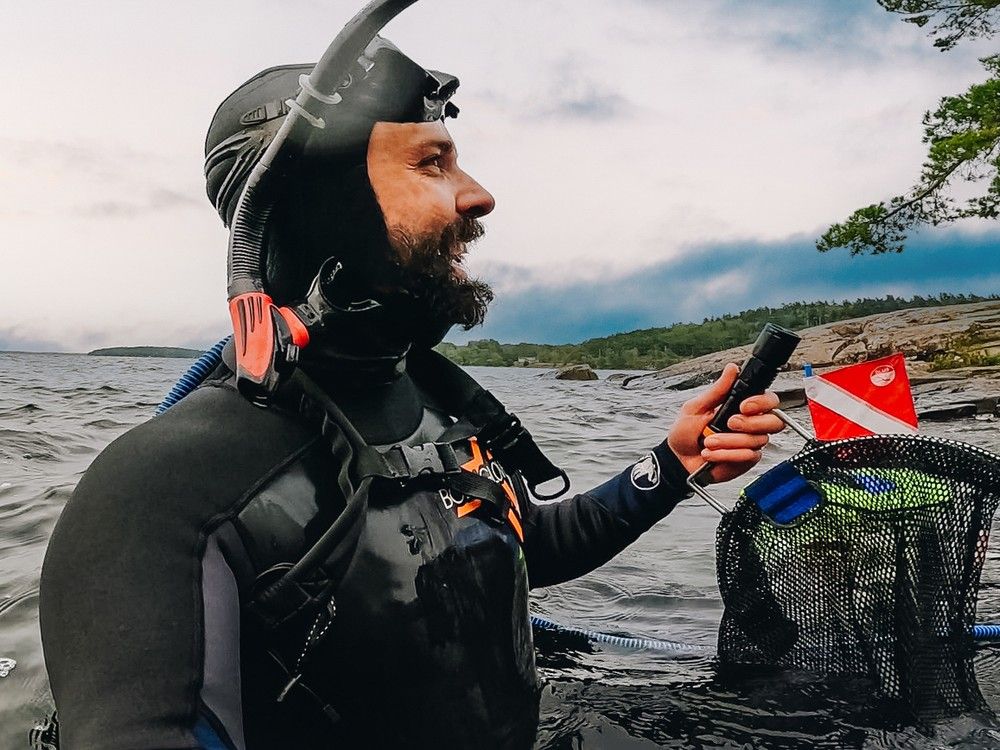 'It's very fulfilling': Saltwater Sean, the diver cleaning up Halifax ...