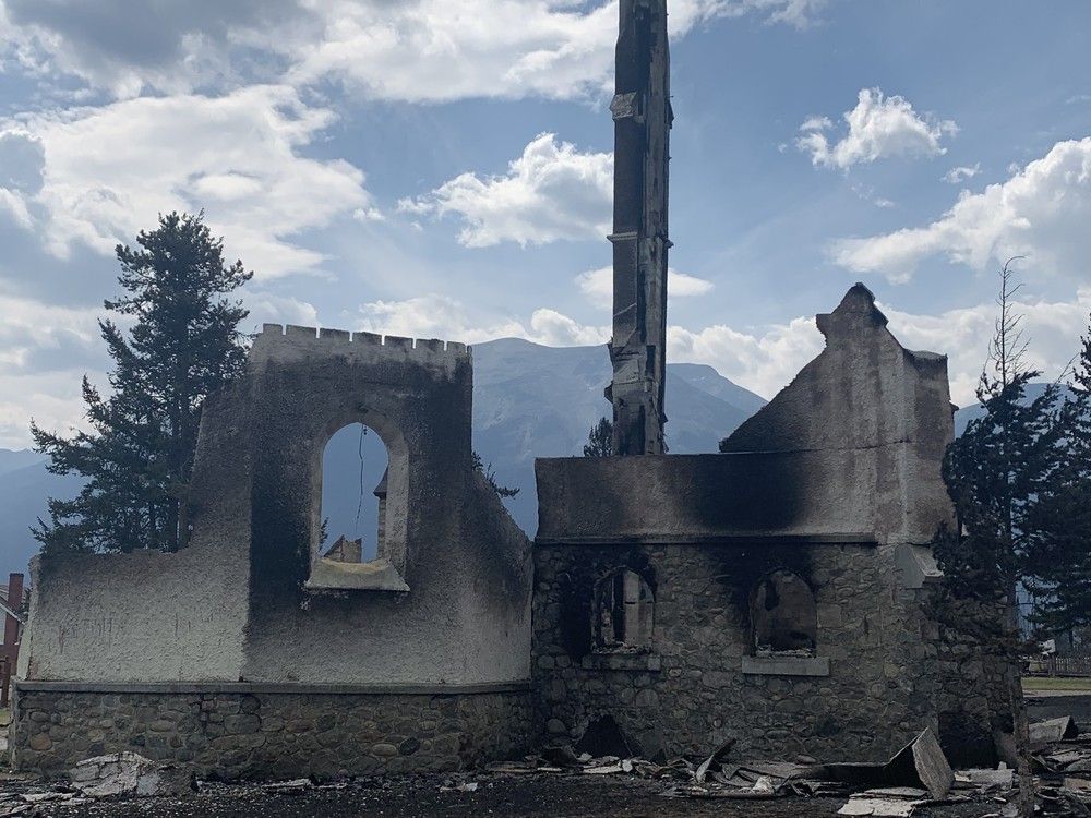 Photos shows destruction in Jasper, Alberta after wildfire | National Post