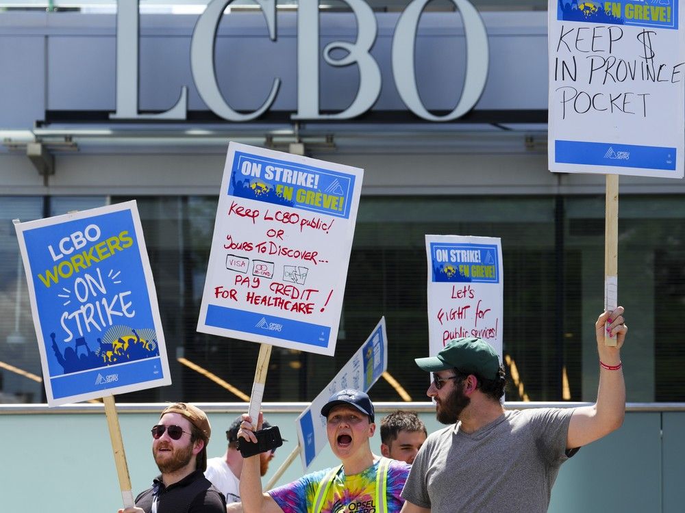 LCBO workers to hold rally in Toronto on day 2 of historic strike ...