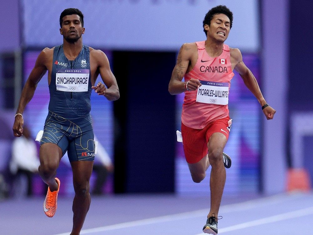 Christopher Morales-Williams wanted none of the repechage nonsense | National Post