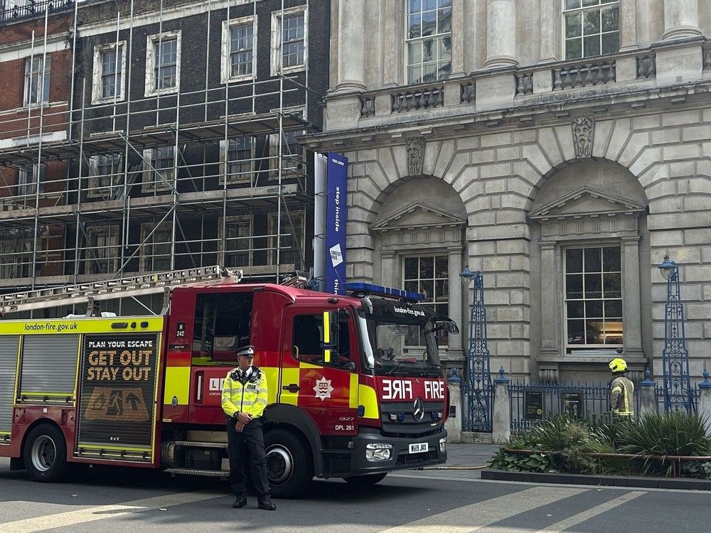 Fire breaks out at London’s Somerset House, home to priceless art ...