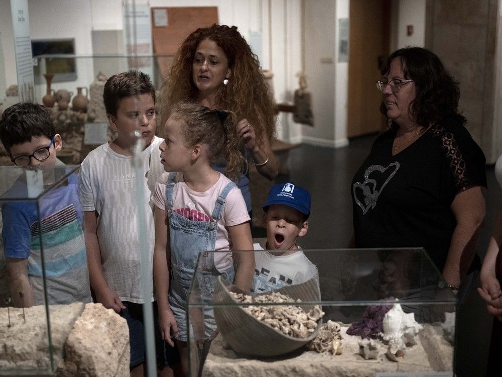 Ancient jar smashed by boy, 4, is fixed and back at an Israeli museum ...
