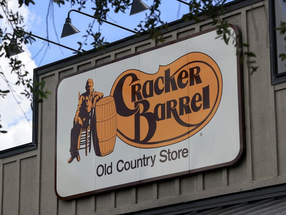 Cracker Barrel sinks as new logo sparks social media backlash ...
