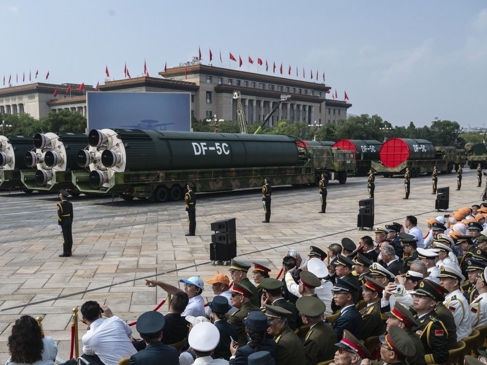 In photos: China shows off nukes, drones and soldiers in military ...