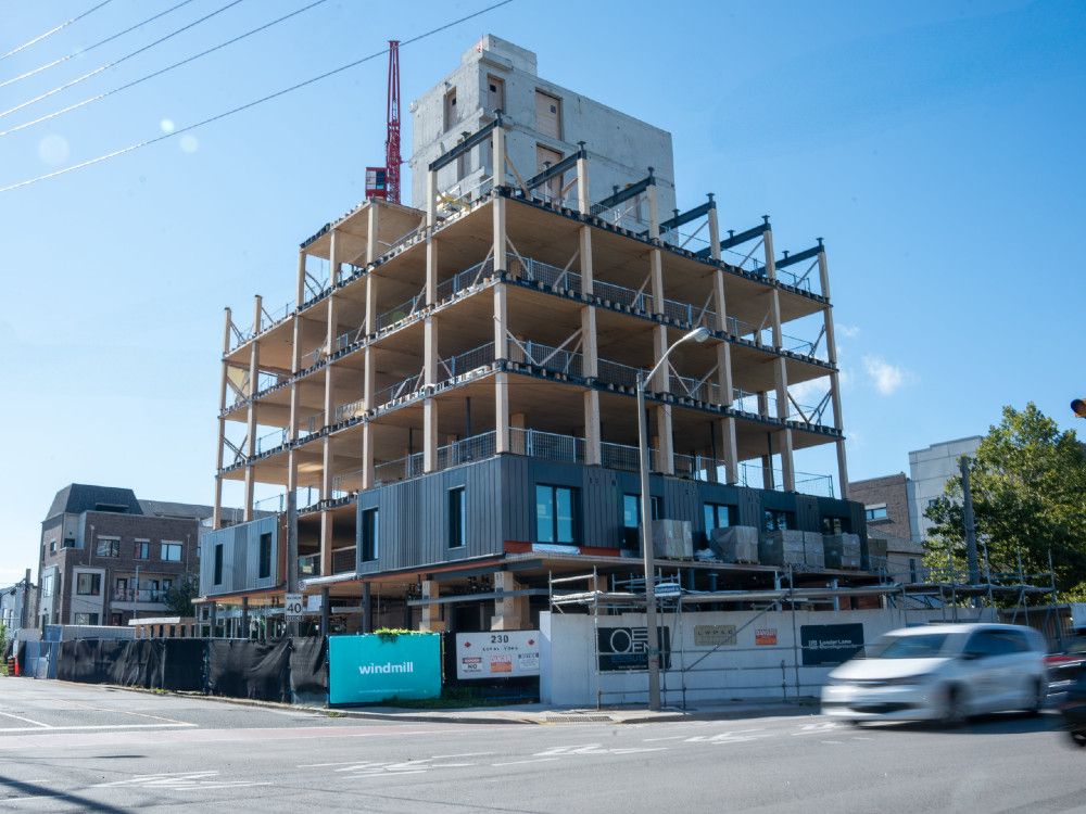Mass-timber apartment building rises over Mimico | National Post