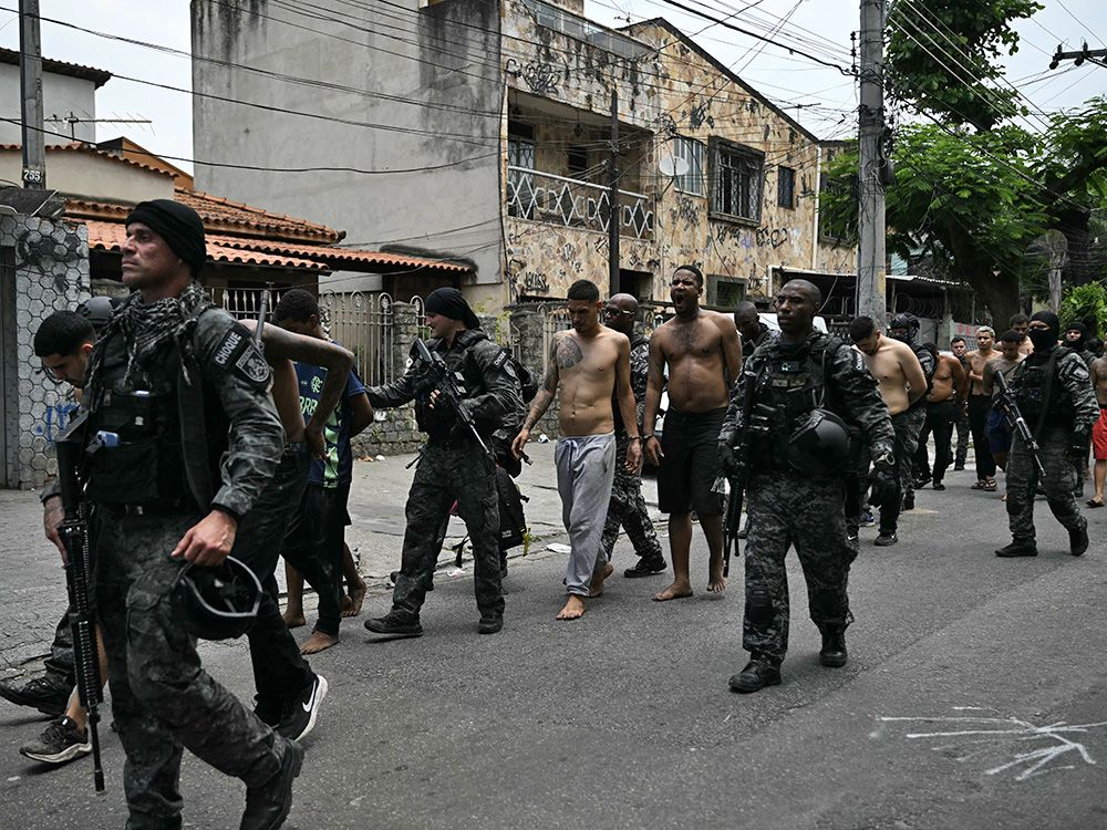 Massive police raid on Rio de Janeiro gang leaves at least 64 dead ...