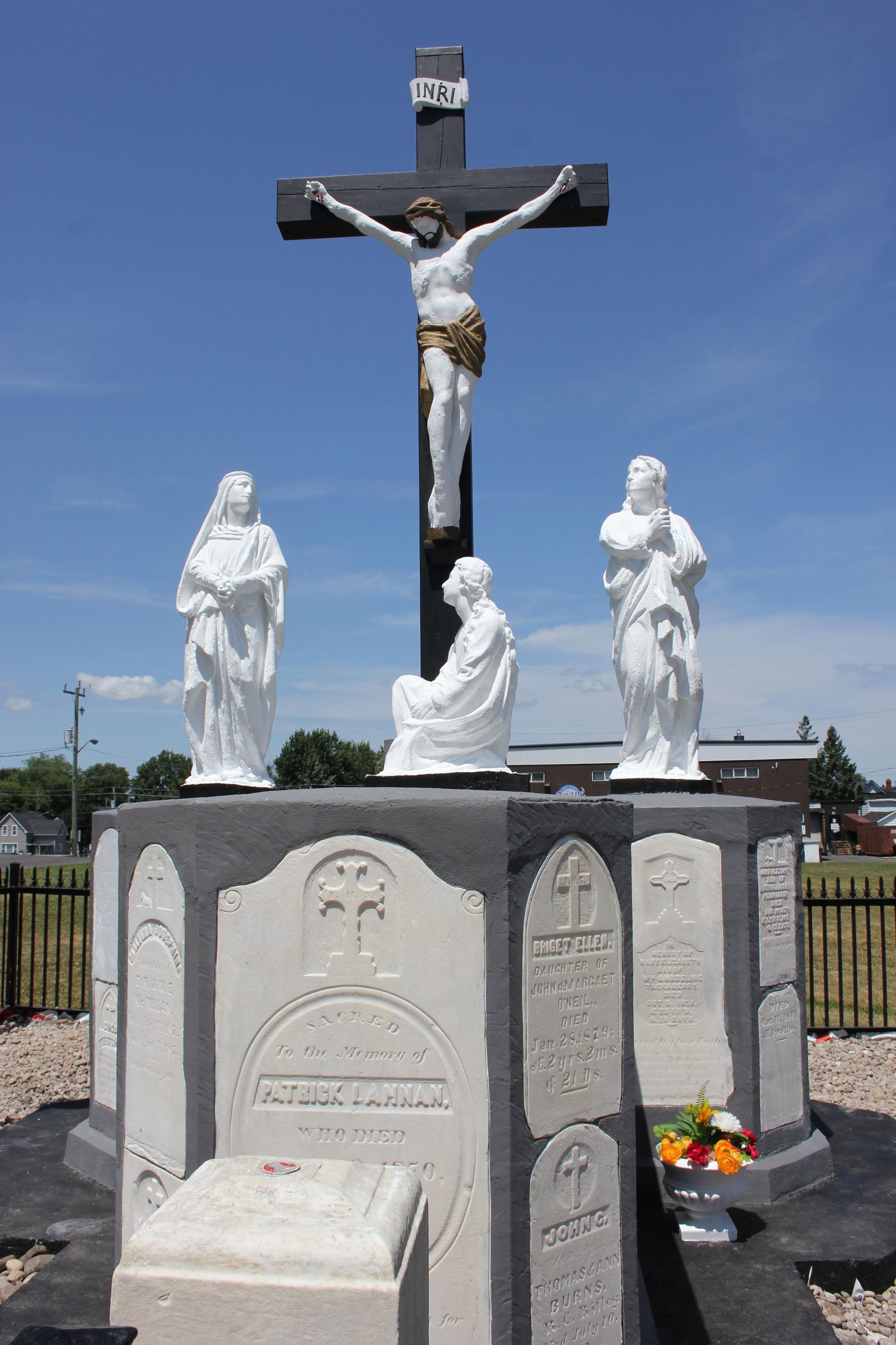 St. Columban's Church Calvary monument in Cornwall restored | Cornwall ...