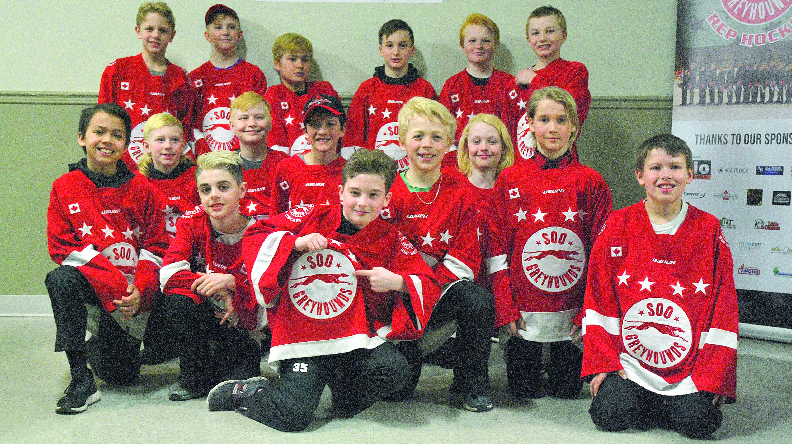 Major Atom AA Jr. Hounds at OHF championships | Sault This Week
