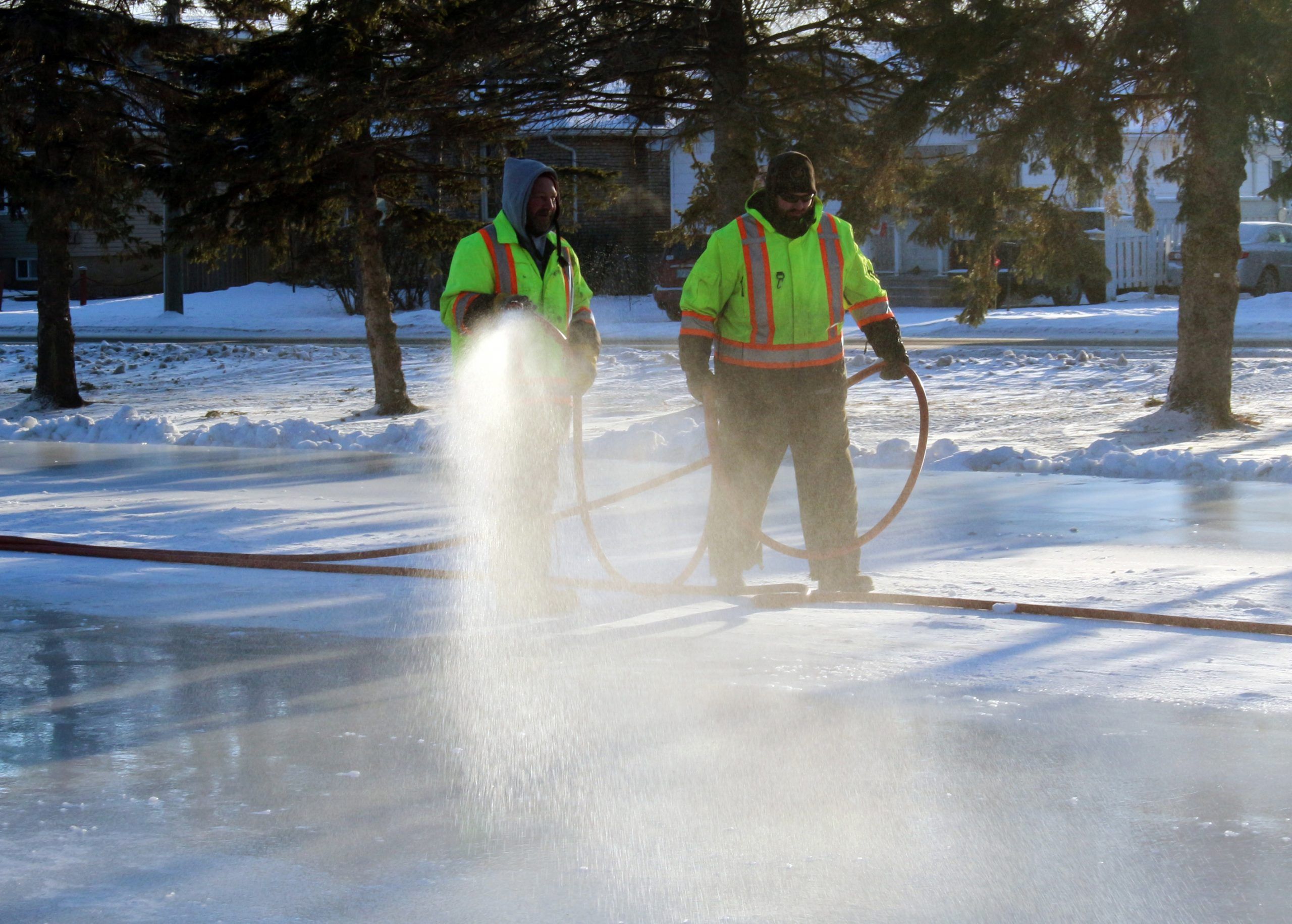 City getting outdoor rinks ready for season | North Bay Nugget