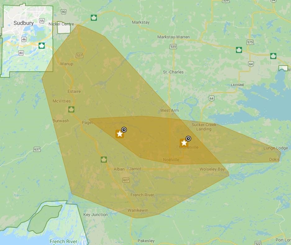 Planned power outages in District of Sudbury on Sunday | Sudbury Star