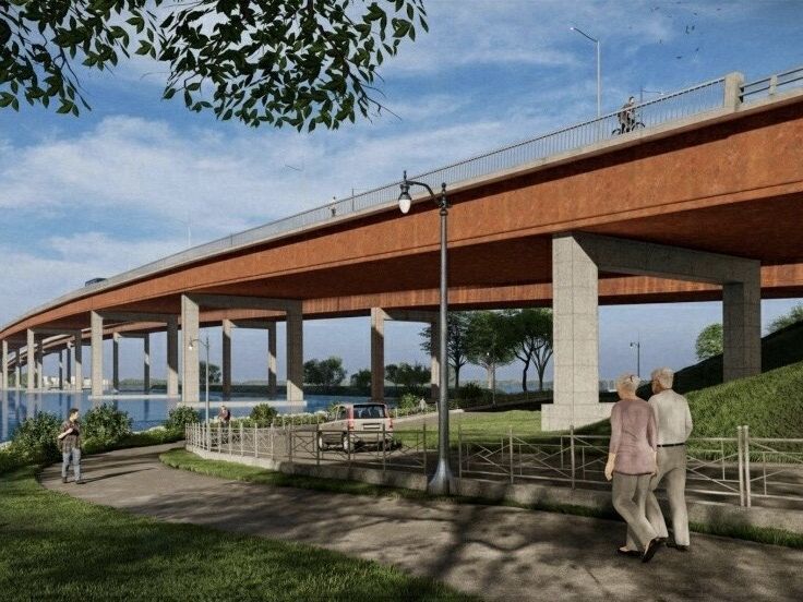 Twin bridge proposed alongside Norris Whitney Bridge | Belleville ...