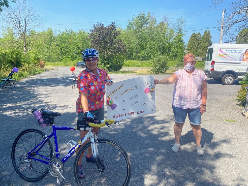 Cyclist dashes from Brockville to Cornwall for OSPCA fundraiser ...