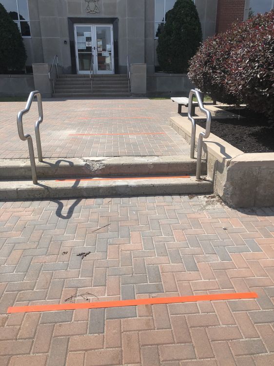 Sudbury Courthouse reopens, COVID-19 pandemic, social distancing, mask ...