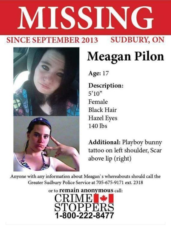 Meagan Pilon of Sudbury, Natasha Pickering, Please Bring Me Home ...