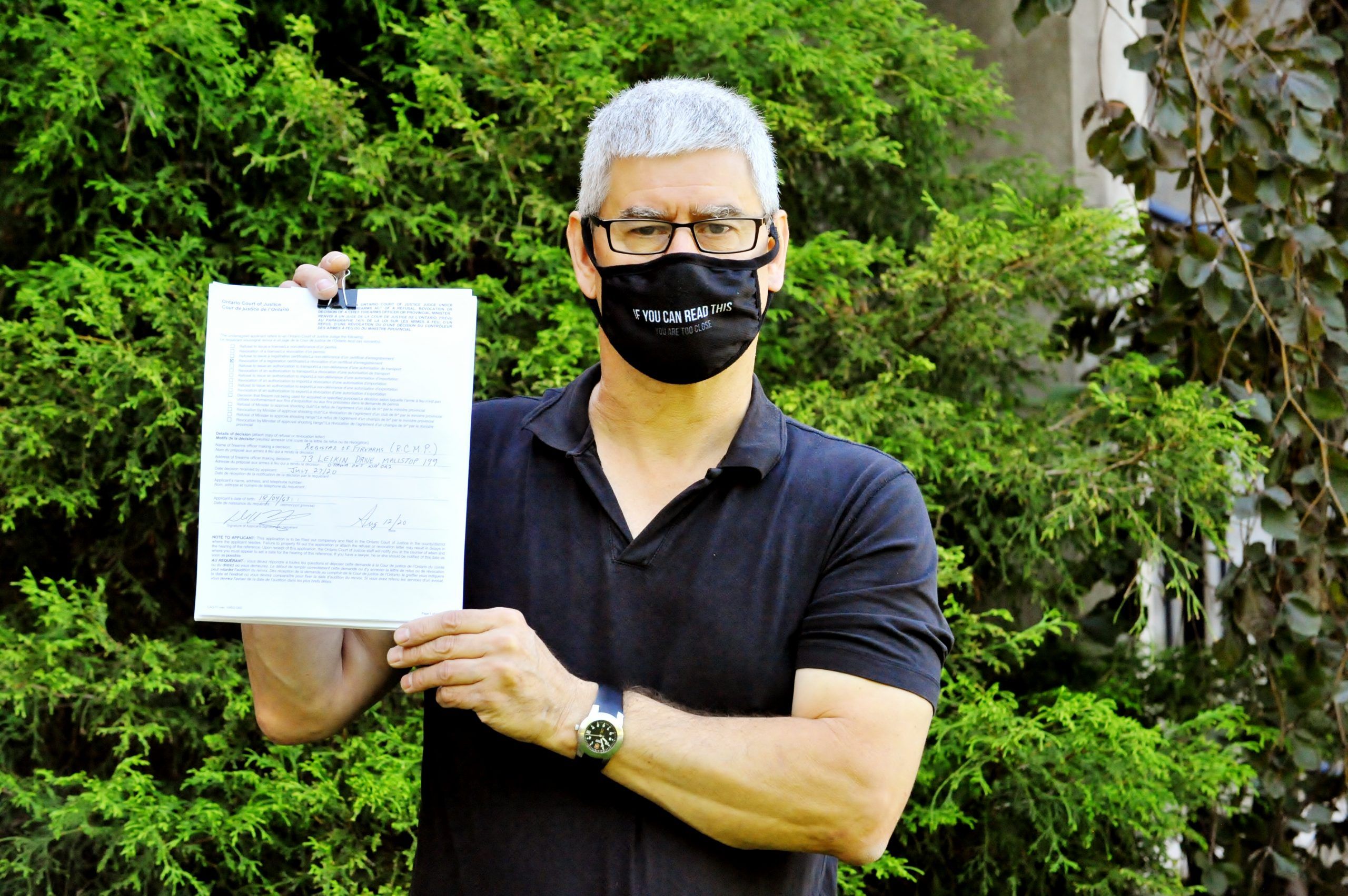 Gun owner takes Ottawa to court | Simcoe Reformer