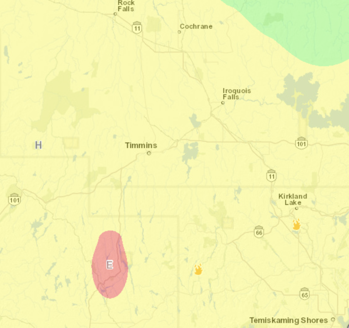 Fire hazard risk remains high for Timmins area | The Daily Press