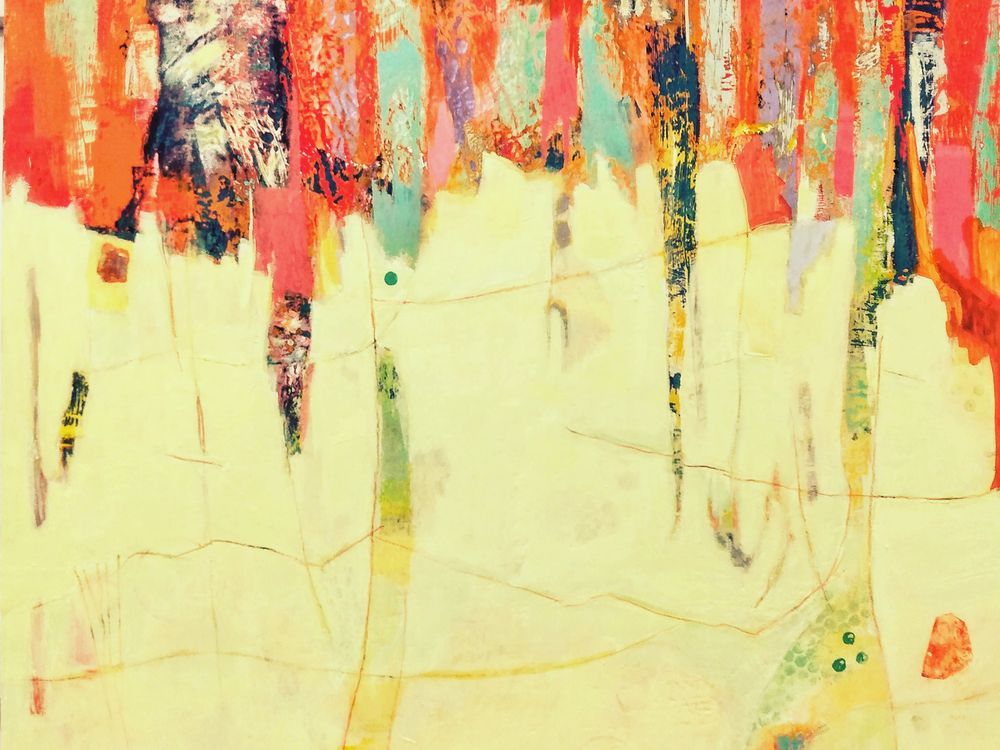 Art for Art’s Sake - Hélèn Cyr, Abstract Artist | Bow Valley Crag & Canyon