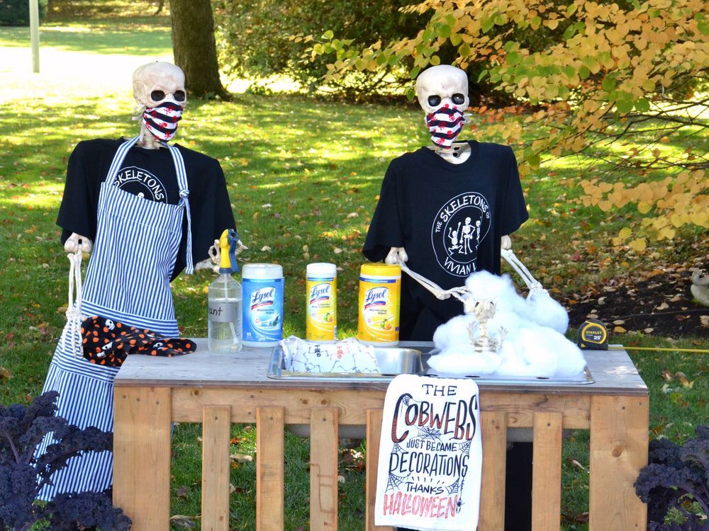 Skeletons of Vivian Line back in masks for 2020 displays | The ...