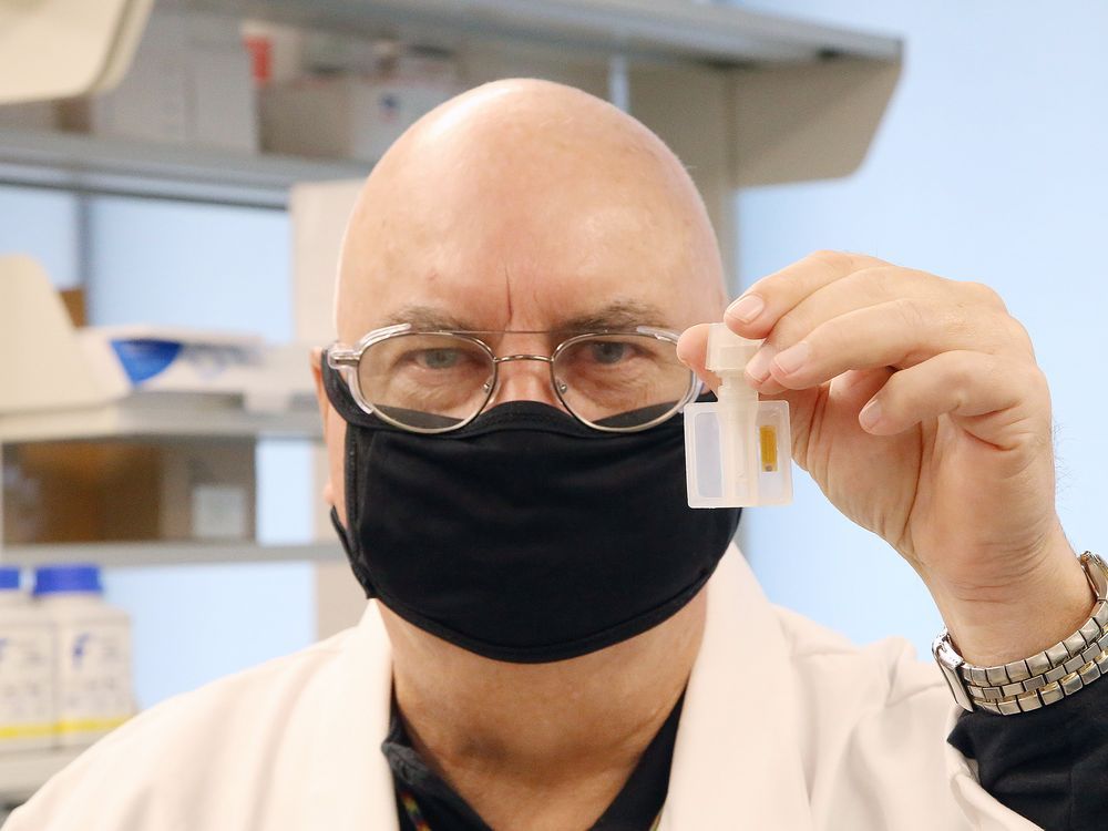 Jeff Sutton, president of Verv Technologies, Sudbury, health research ...