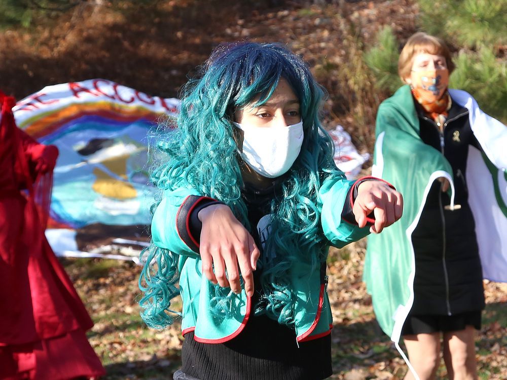 Sudbury photos: Mixing a climate change rally with Halloween | Sudbury Star