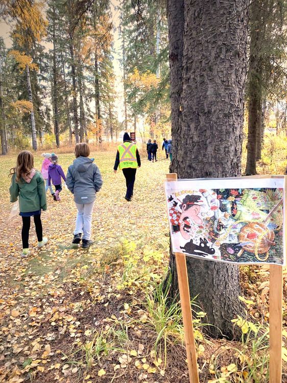 Story walk created for students | Whitecourt Star