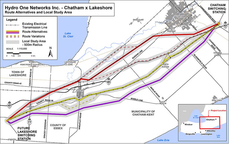 Hydro One holding virtual discussion regarding Chatham-to-Lakeshore ...
