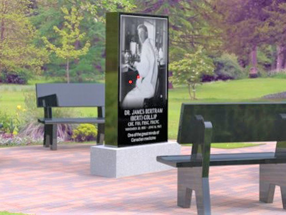 New monument set to honour Belleville-born Dr. James Bertram Collip ...