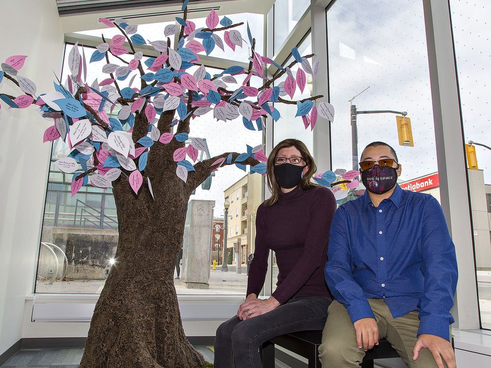 Memorial tree marks Transgender Day of Remembrance | Brantford Expositor