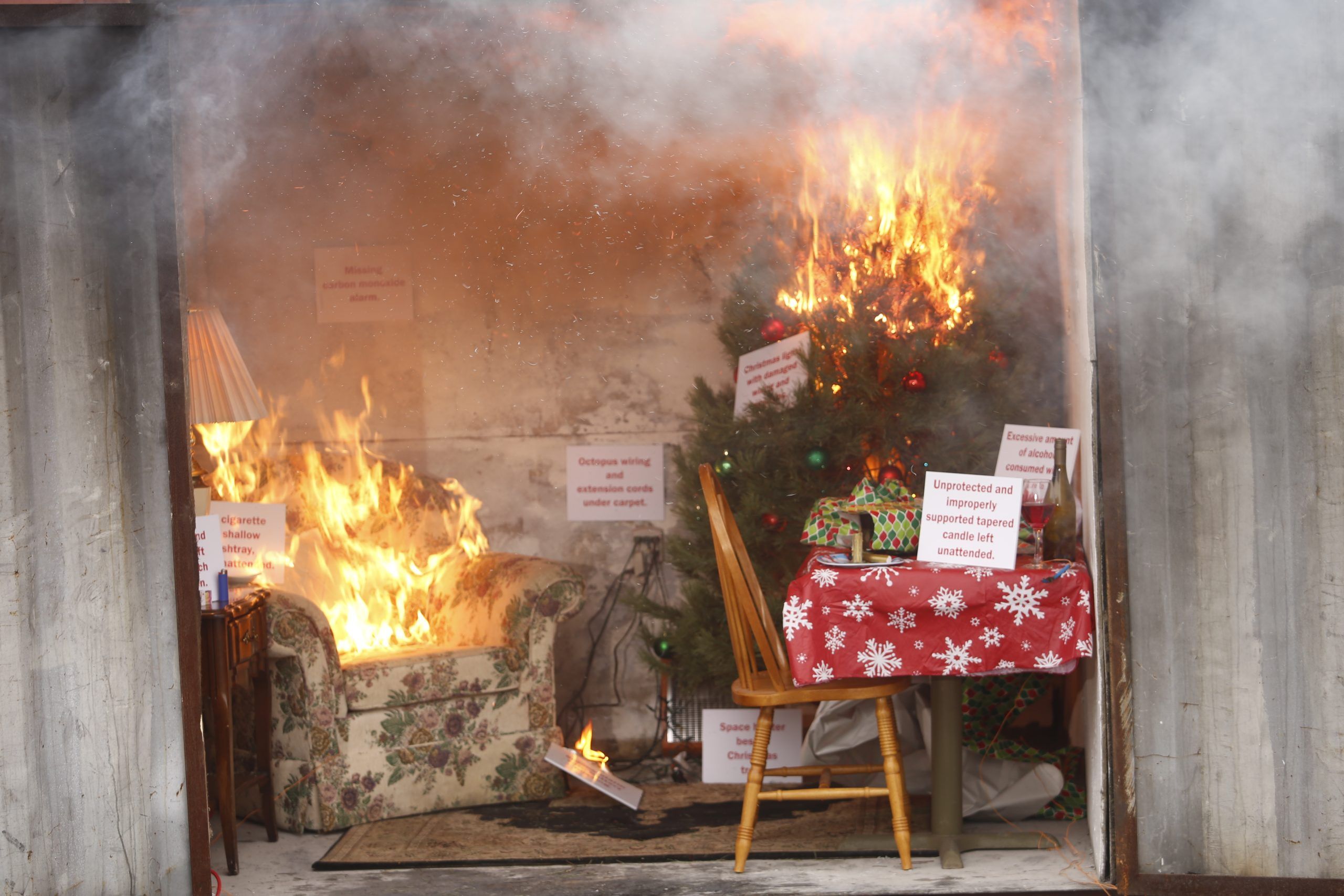 Is your Christmas tree fire proof? Bonnyville dep fire chief offers ...