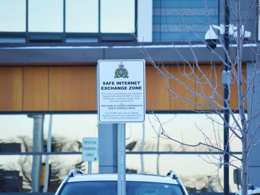 RCMP provide buyers, sellers with safe zone | Spruce Grove Examiner