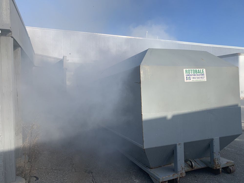 Fire in compactor deemed accidental | Sudbury Star