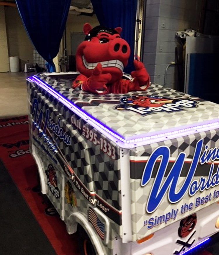 Lightning fans go for a ride on Chatham-Kent creation | Chatham Daily News