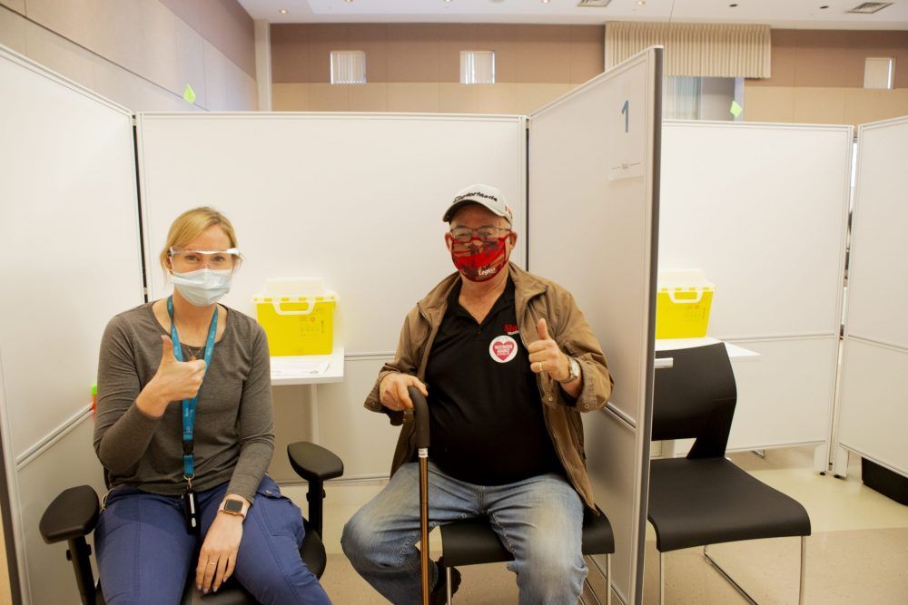 Oxford, Elgin vaccination clinics open smoothly Monday | The Woodstock ...