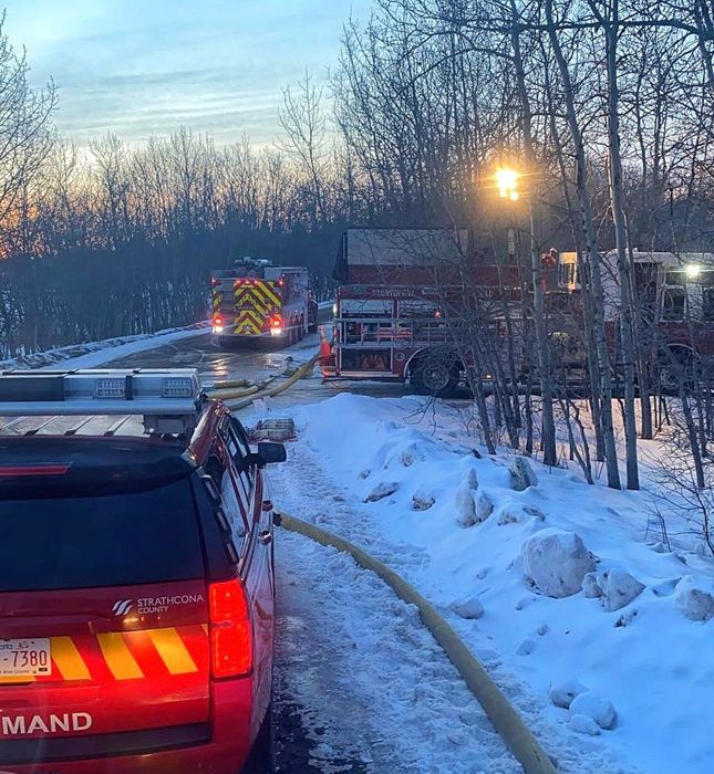 Two firefighters taken to hospital after rural house fire | Sherwood ...