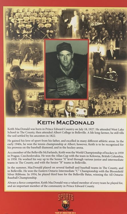 Keith MacDonald served his community | Belleville Intelligencer