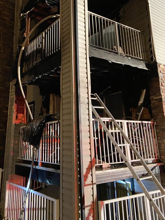 Balcony fire forces evacuation of Summerwood apartment building ...