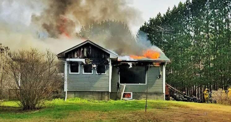 Single-story home destroyed by fire | Mid-North Monitor
