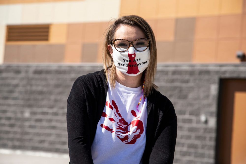 Rachelle Bell the inspiration behind Red Dress Day at St. John Paul II ...