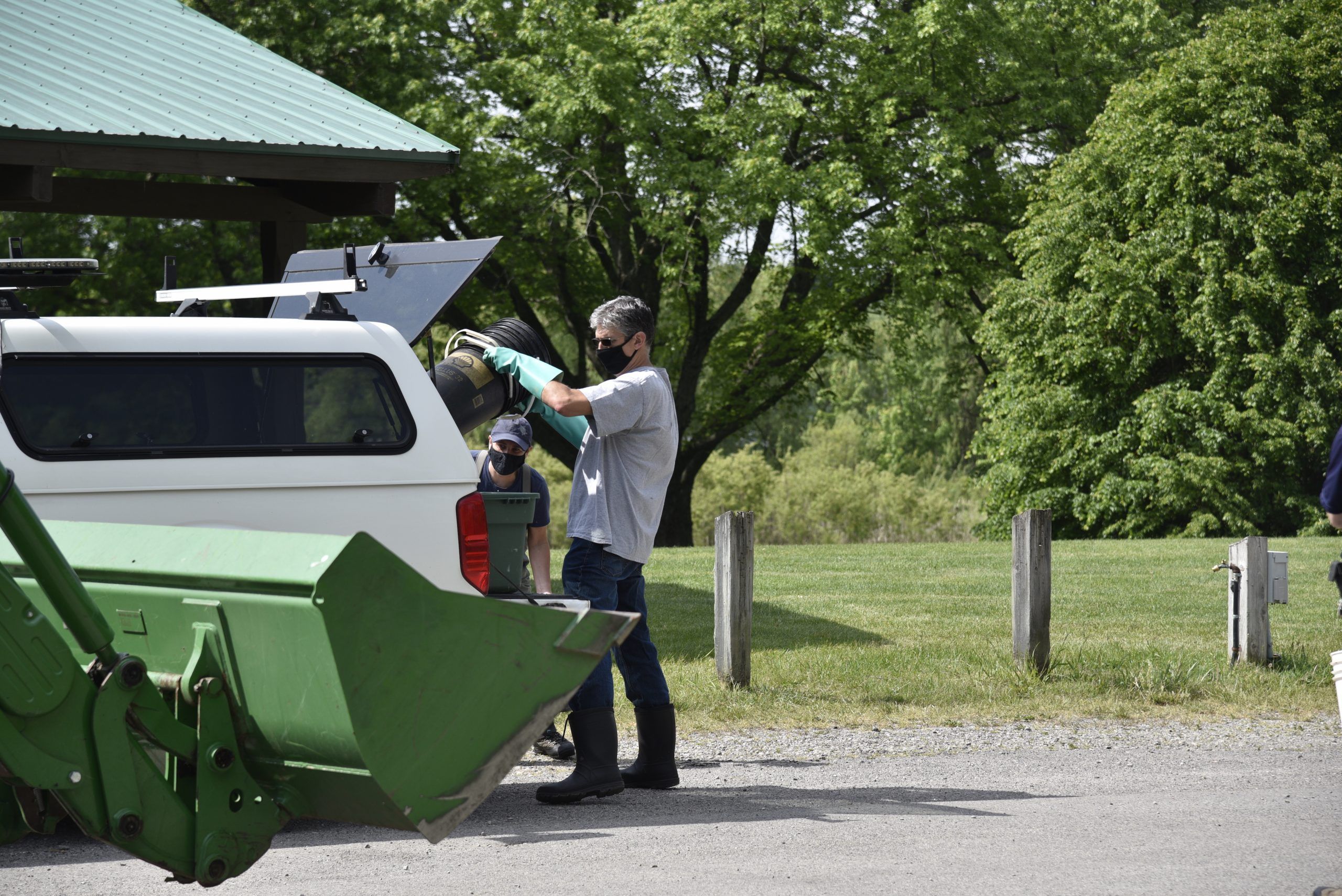 Carp 'die-off' in Pittock Lake cleaned up Wednesday as park opening ...