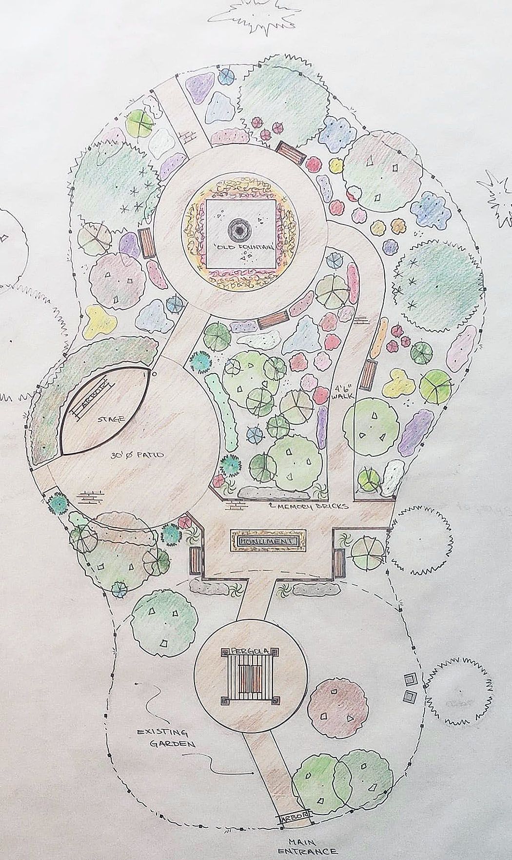 Sunset Palliative Care memory garden expansion | The Graphic Leader