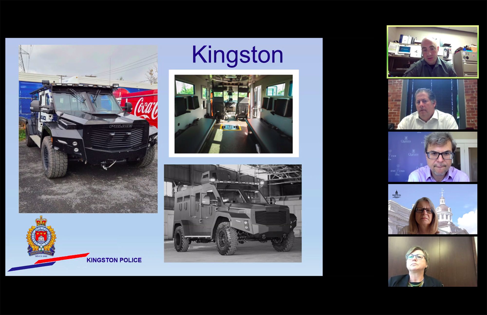Kingston Police purchase nearly new, $265,000 armoured rescue vehicle ...