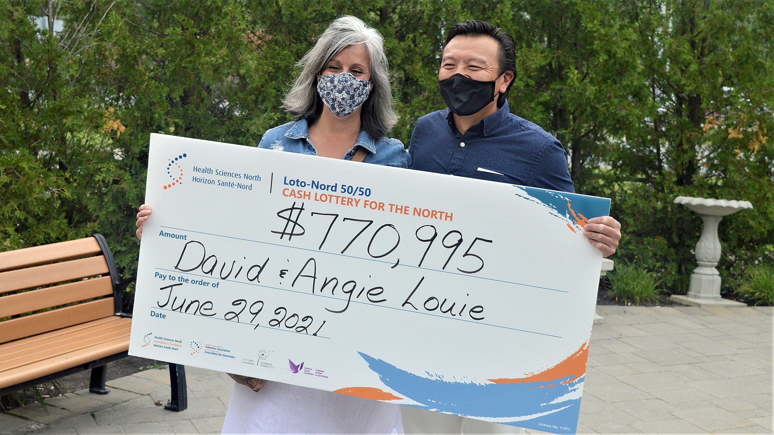 Sudbury couple wins nearly $771,000 in HSN 50/50 | Sudbury Star