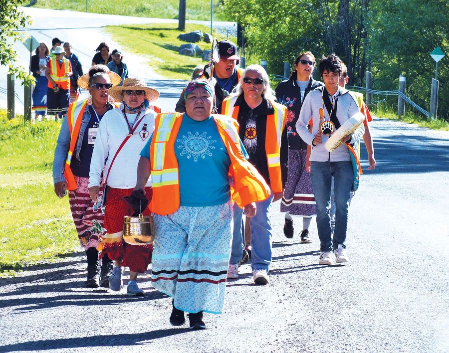 At the Water’s Edge Water Walk arrives at the former Residential School ...