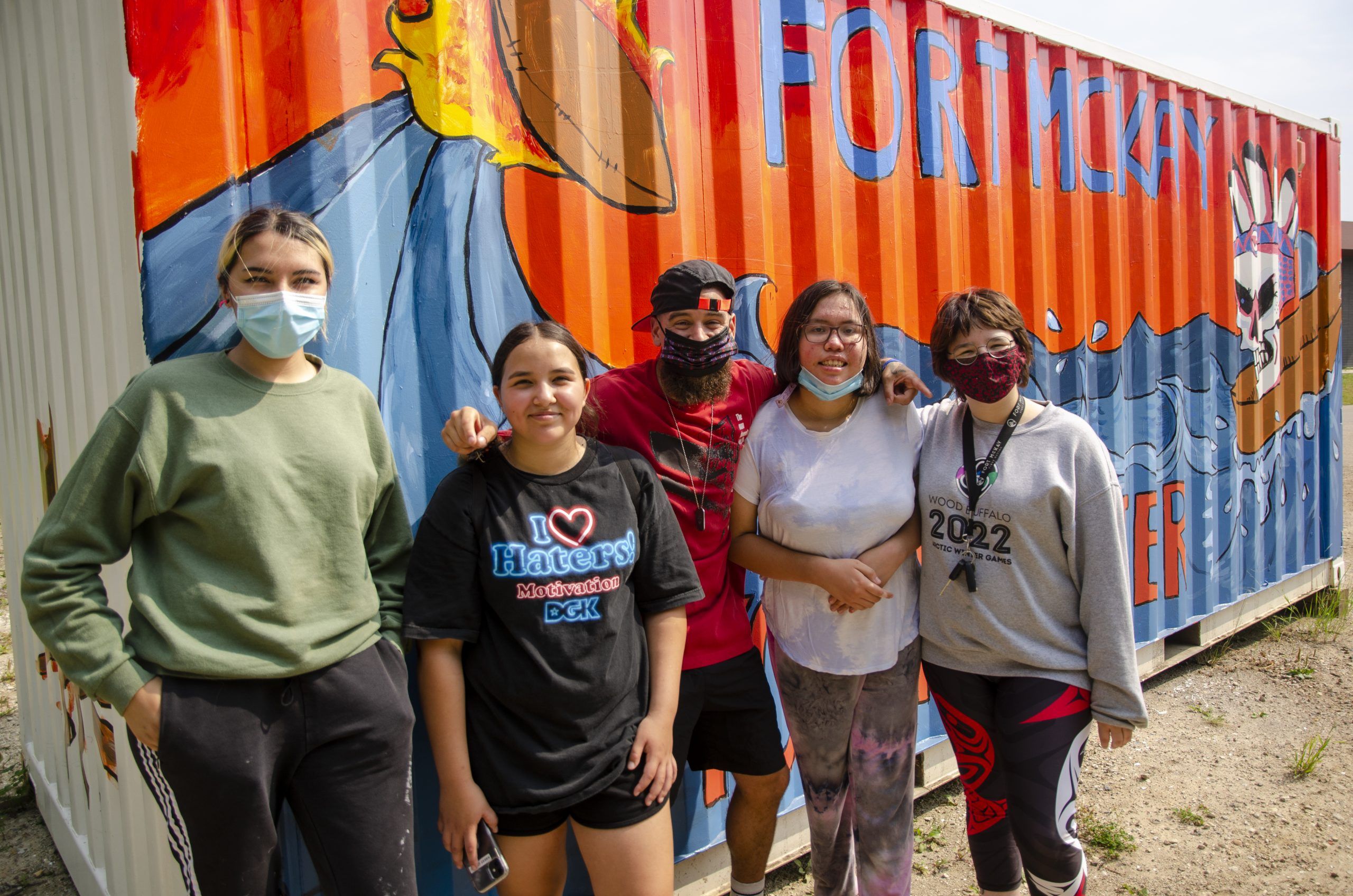 Fort McKay First Nation's youth connect with community through murals ...