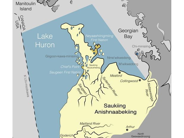 SON map project to show its connections to land, water | Owen Sound Sun ...