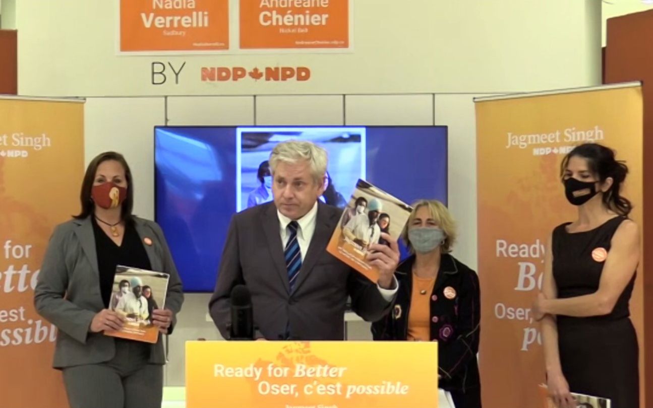 NDP unveils Northern Ontario platform | North Bay Nugget