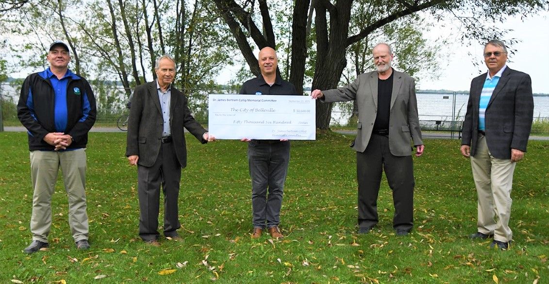 City accepts donation for Dr. James Bertram Collip courtyard project ...