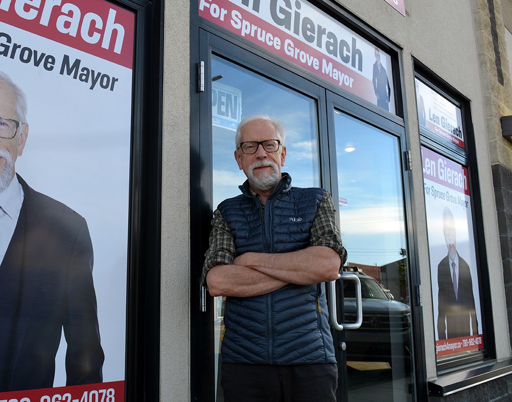 Gierach steps into the ring to be city's next mayor | Spruce Grove Examiner