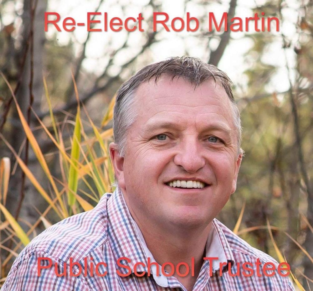 Rob Martin is running for re-election as Public School Board Trustee ...