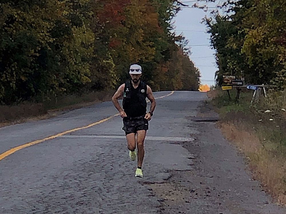 Man sets new running record on the Rideau Trail | Pembroke Observer